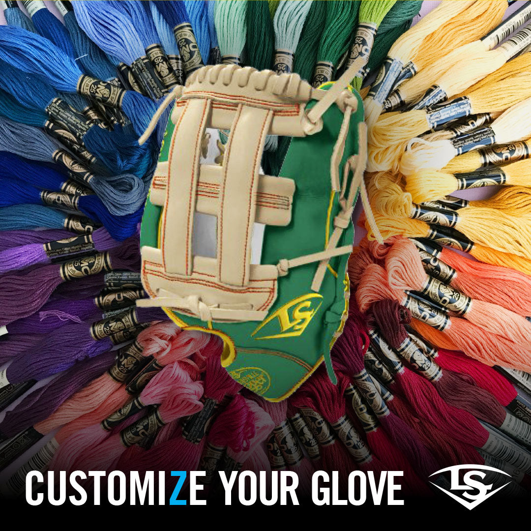 CUSTOM GLOVE LOUISVILLE SLUGGER SUPER-Z CUSTOM GLOVE BUILD – Evolution ...