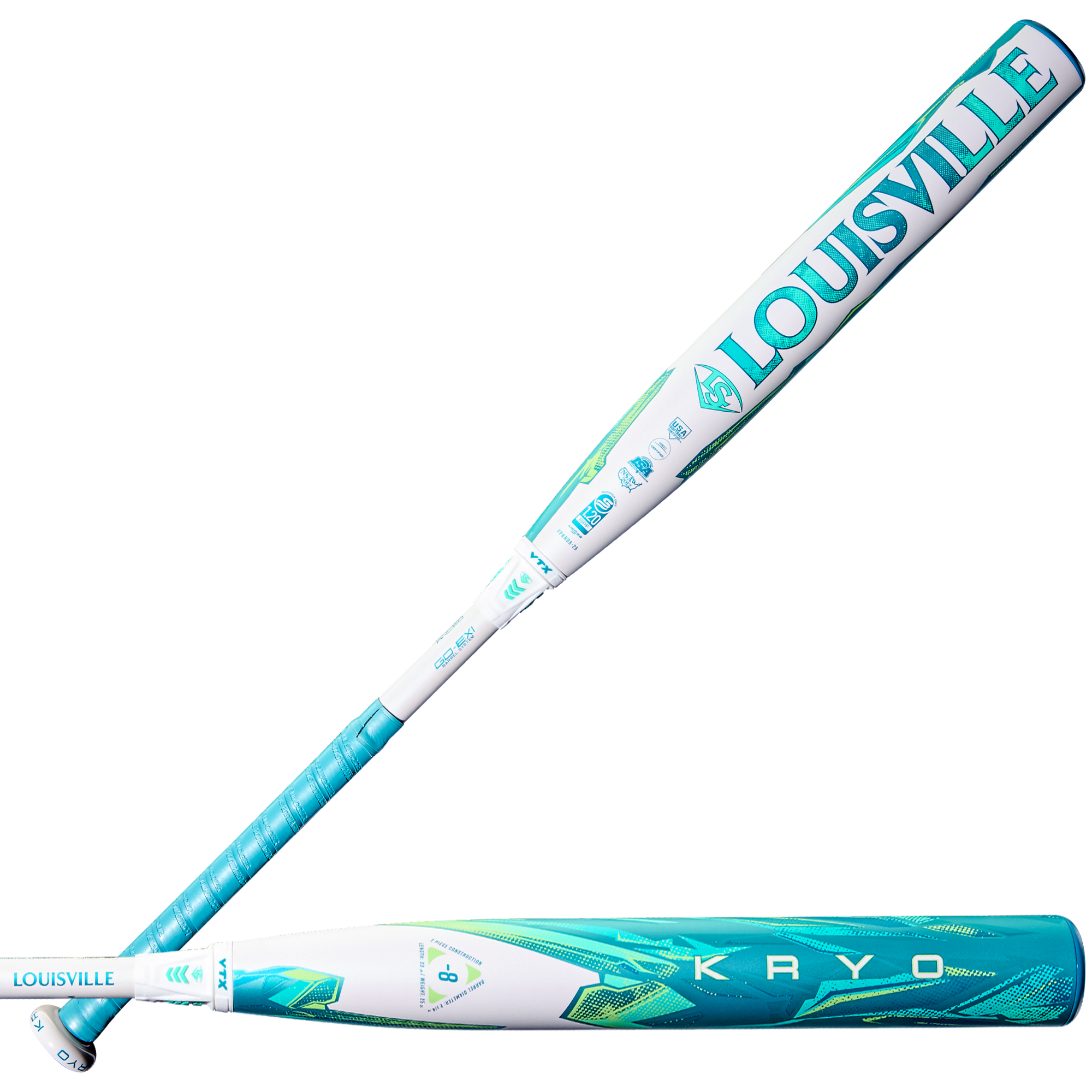 2026 Lousiville Kryo -9 2 Piece Fast Pitch Bat – Evolution Sports ...